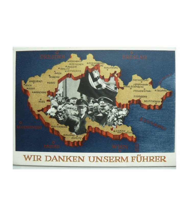 Les grandes dates du 3e Reich en cartes postales